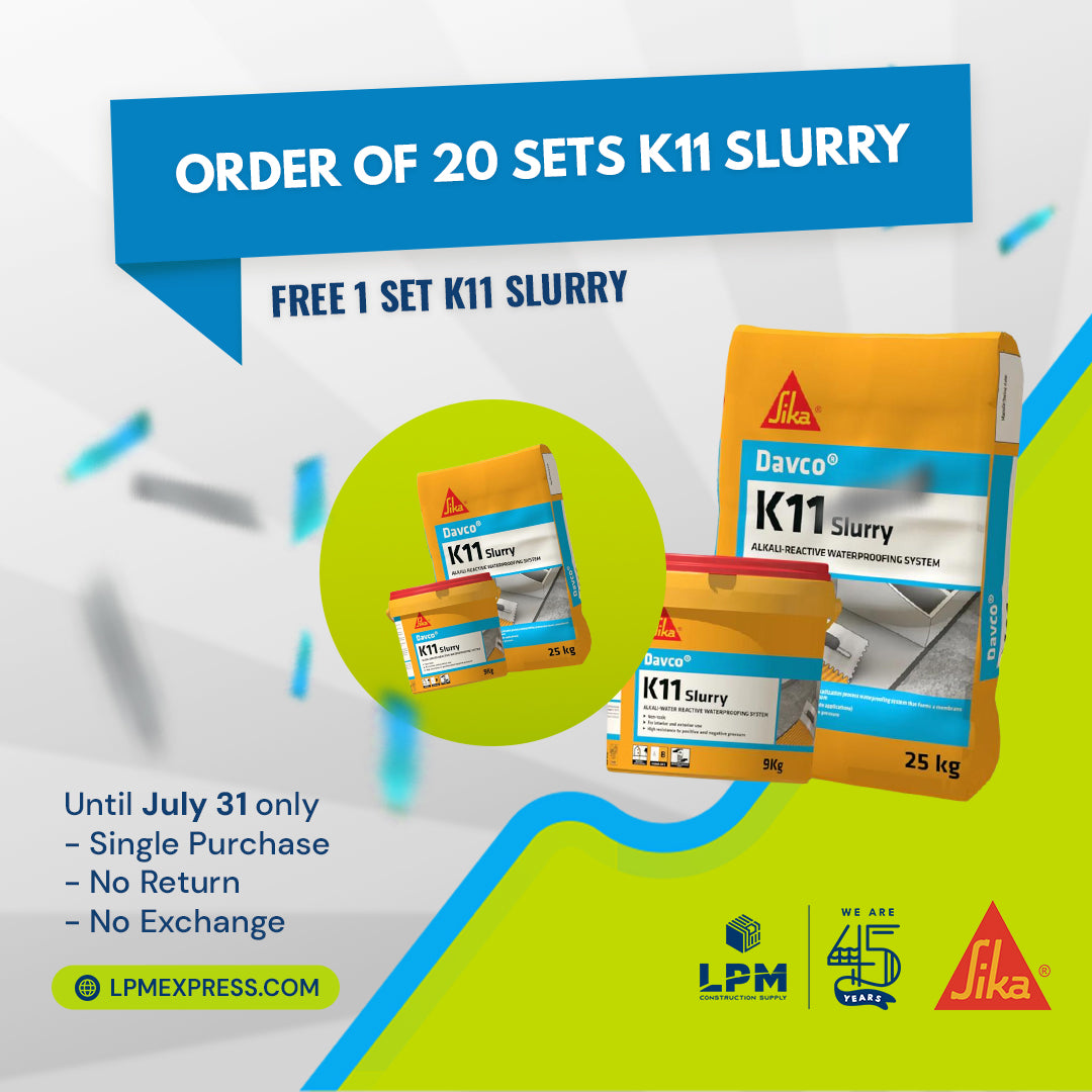 Davco K11 Slurry - Crystallization Process Waterproofing 西卡 – LPM ...