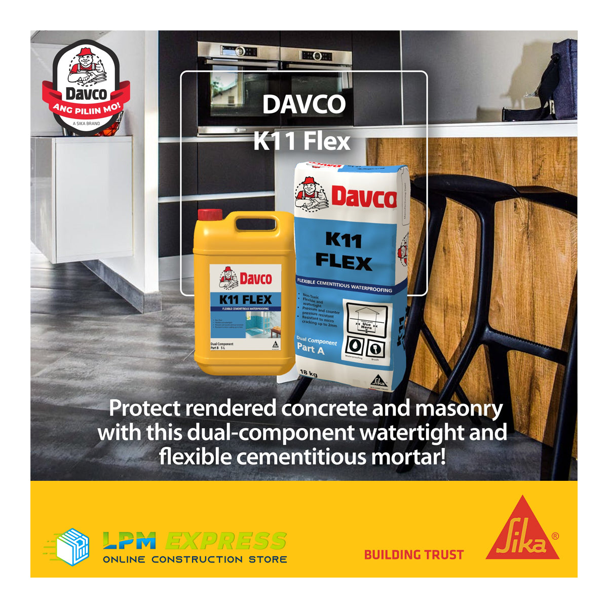Davco K11 Flex 西卡 – LPM Express | LPM Construction Supply