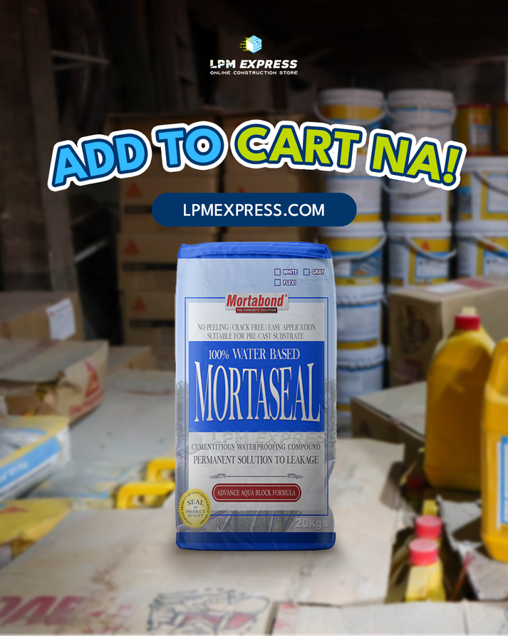 Mortaseal Cementitious Waterproofing Slurry – LPM Express | LPM ...