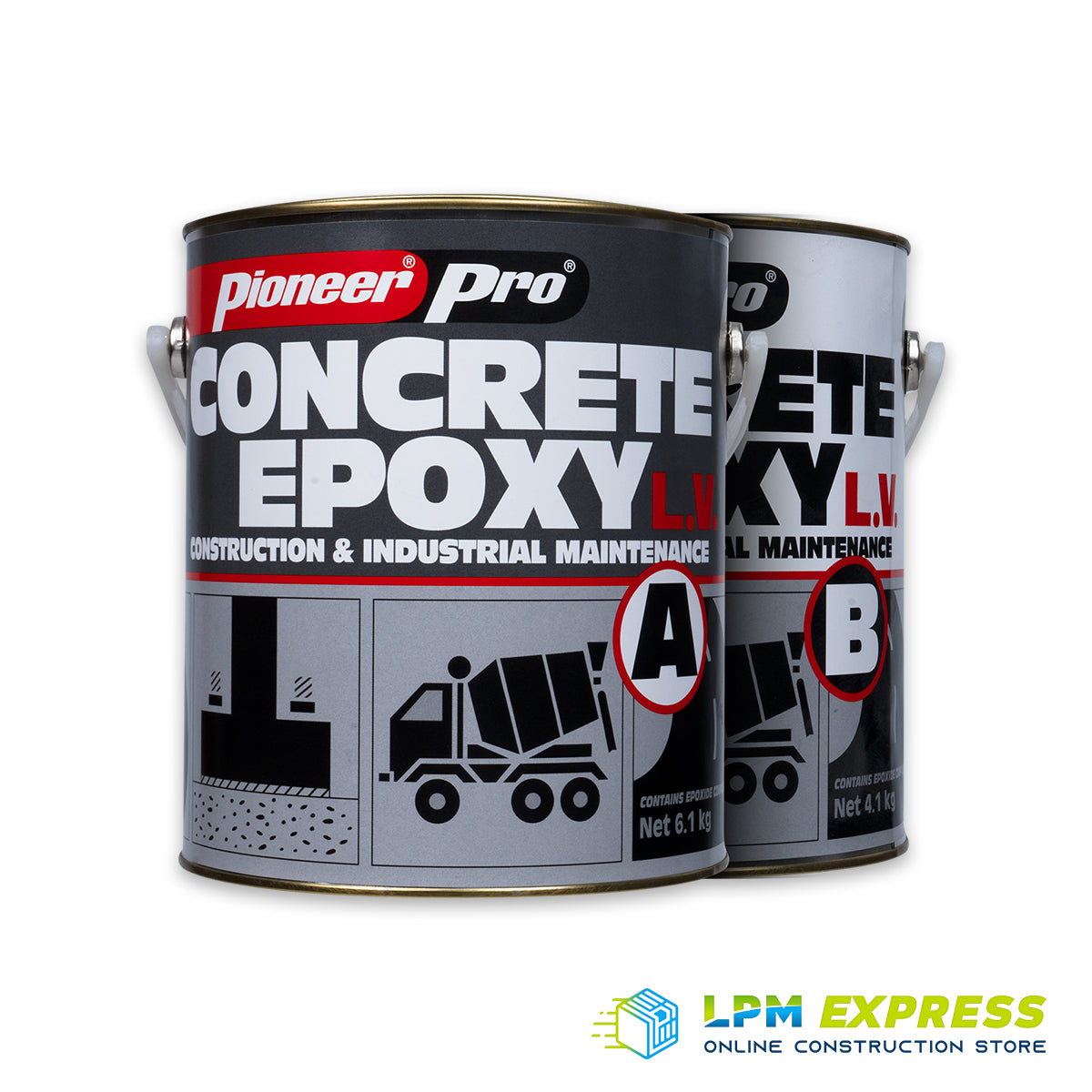 Pioneer Pro Concrete Epoxy LV – LPM Express | LPM Construction Supply
