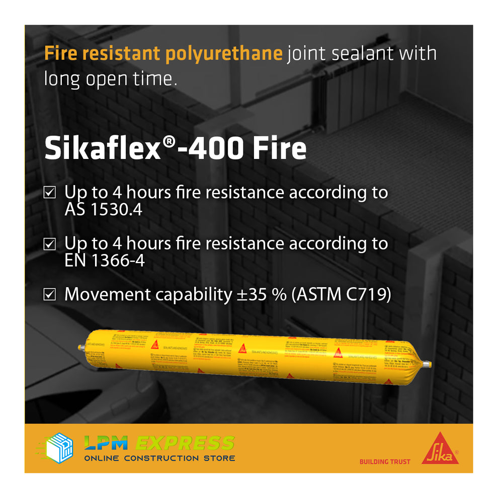 Sikaflex 400 Fire 西卡 – LPM Express | LPM Construction Supply
